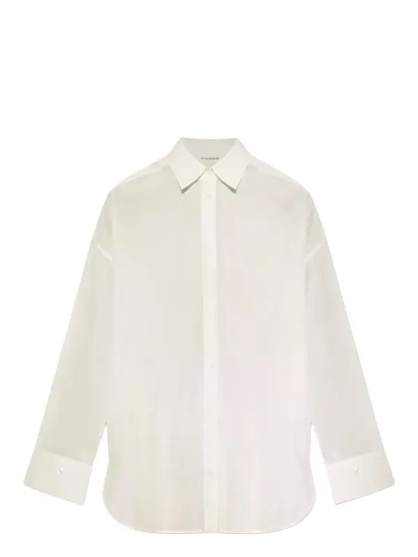 BY MALENE BIRGER Derris Sheer Shirt - Neutrals