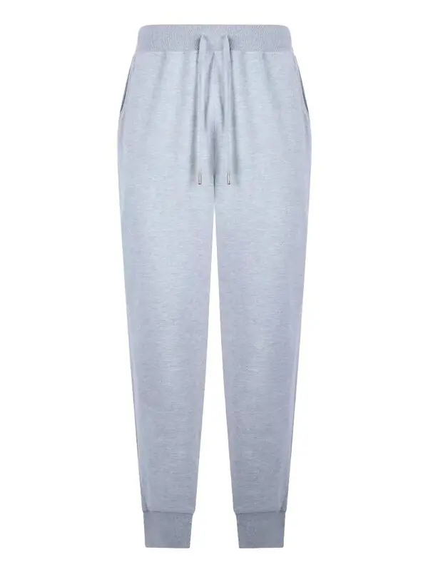 Fedeli Drawstring Tapered Track Pants - Grey