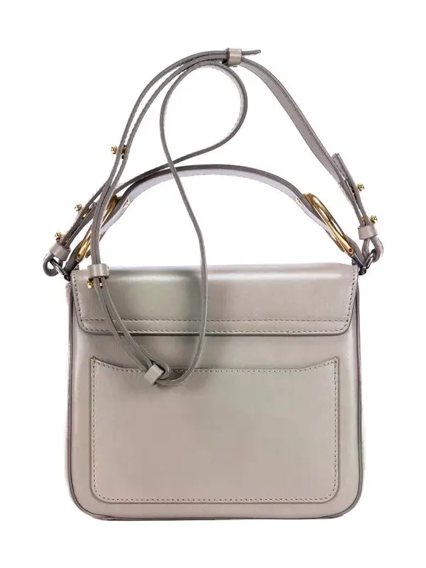 Chloé C Logo Shoulder Bag - Neutrals