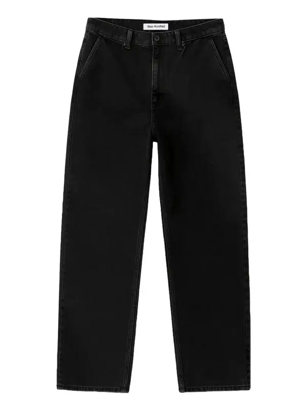 WON HUNDRED Dian Loose-cut Jeans - Black