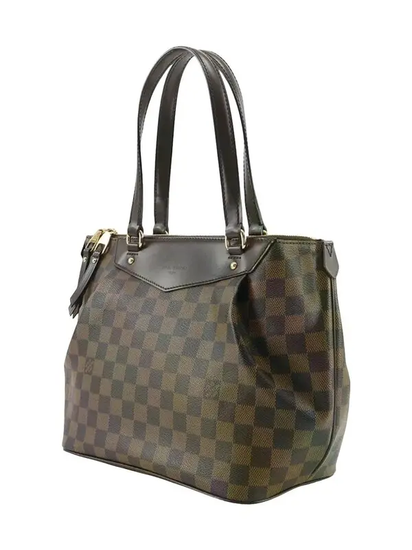 LOUIS VUITTON Damier Ebene Westminster Pm Handbag - Brown