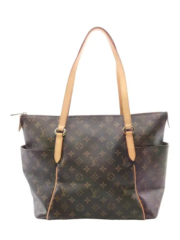 LOUIS VUITTON Monogram Totally Mm Tote Bag - Brown