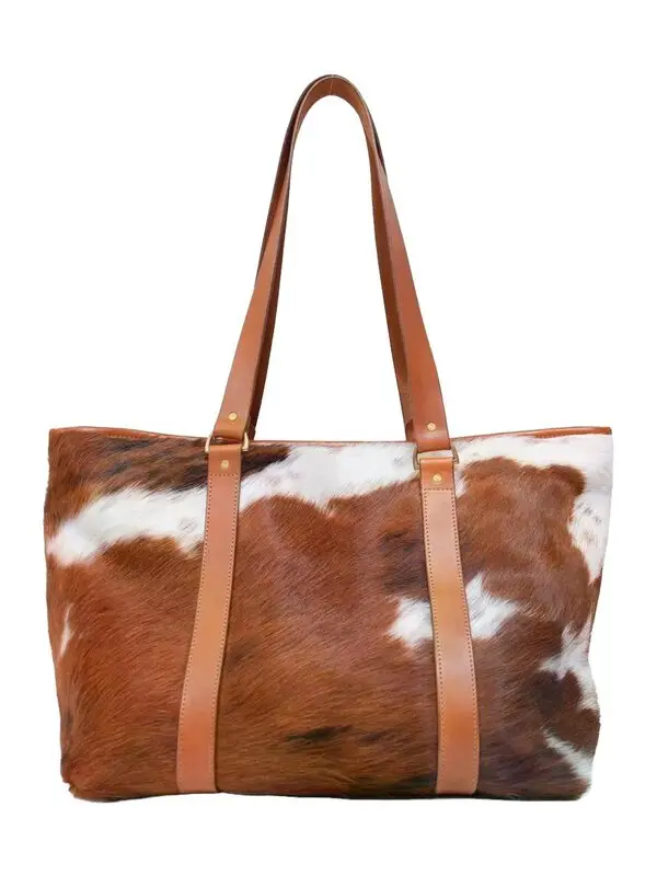 Nick Fouquet Selvagio Cowhide Tote Bag - Brown