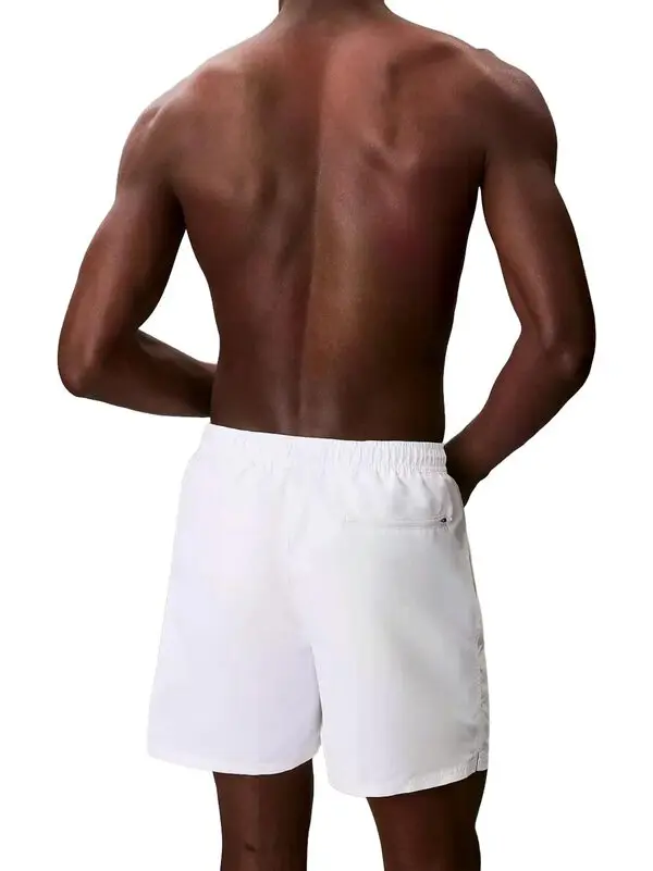 Calvin Klein Drawstring Beach Shorts - White