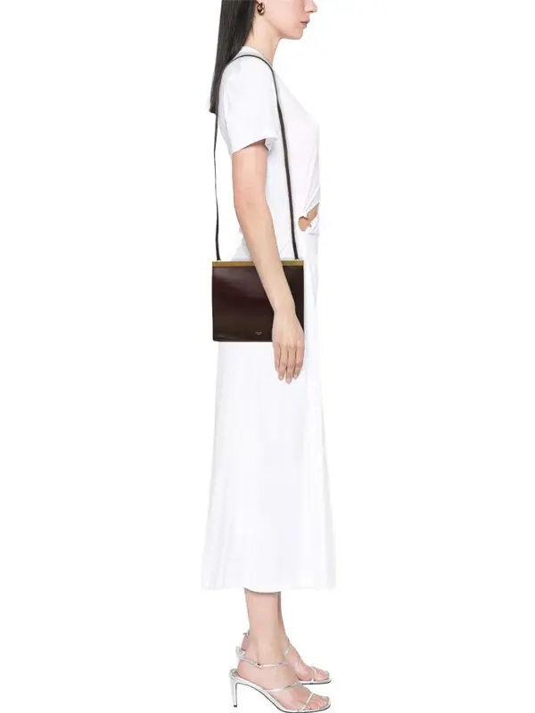 Celine Mini Smooth Calfskin Clasp Bag - Red