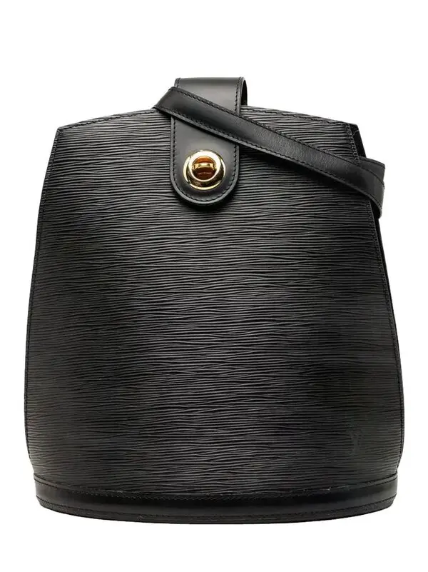LOUIS VUITTON Epi Cluny Shoulder Bag - Black