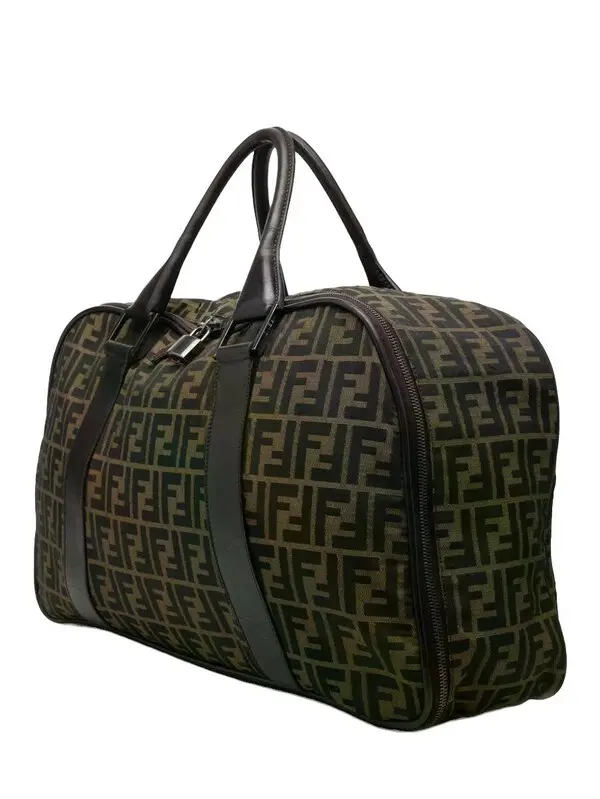 Fendi Zucca Canvas Travel Bag - Brown