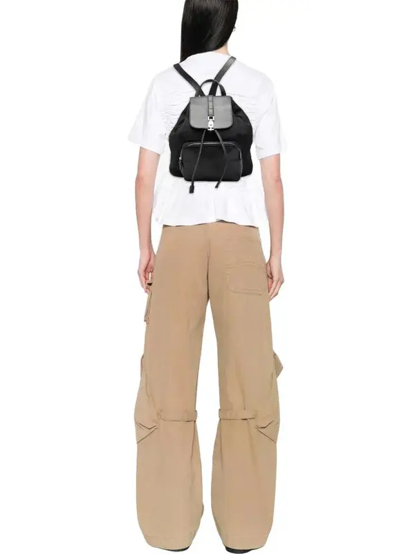Gucci Jackie Drawstring Backpack - Black