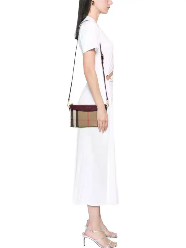 Burberry Peyton Derby Crossbody Bag - Brown