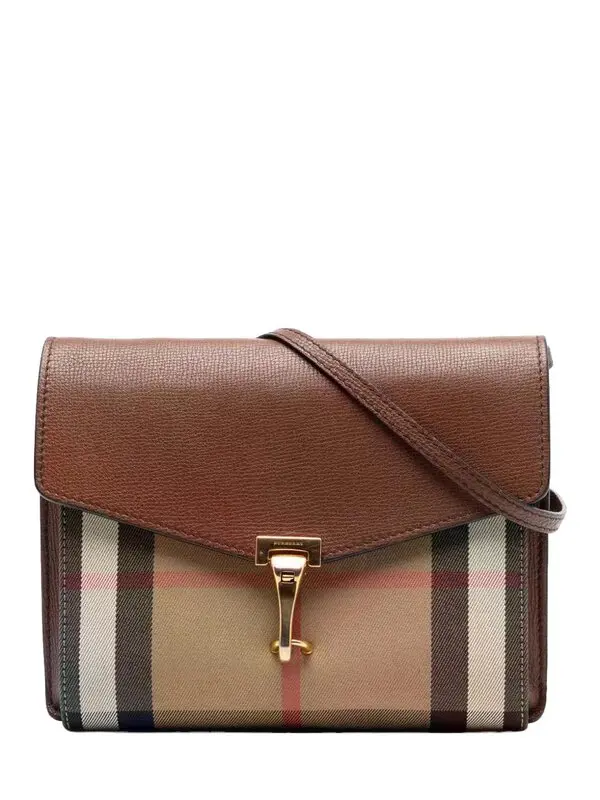 Burberry Small Derby Macken Crossbody Bag - Brown