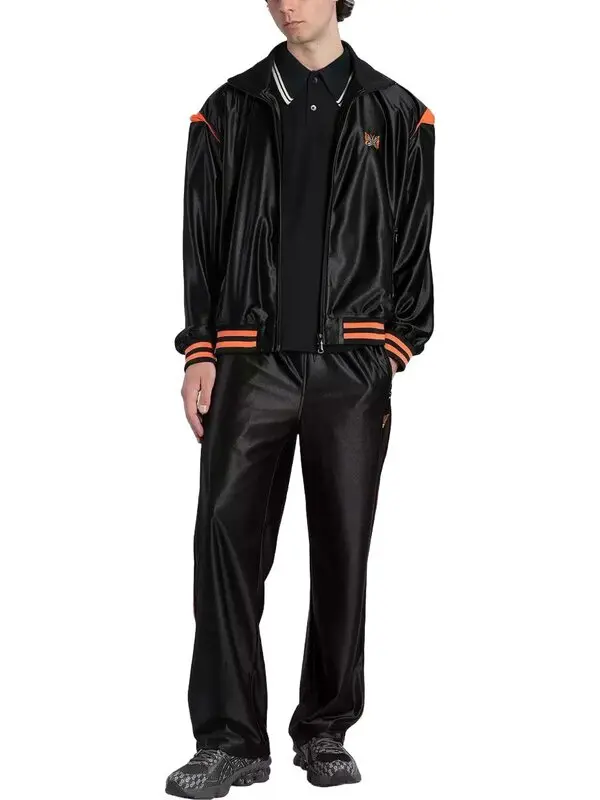 Needles Side-stripe Track Pants - Black