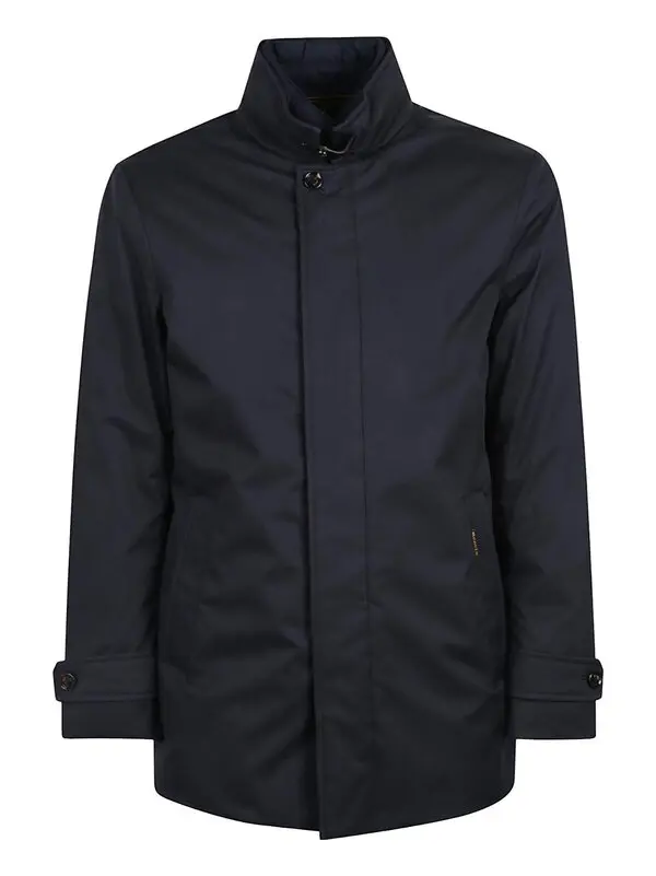 MOORER Gorner-kn Quilted Down Jacket - Darkblu