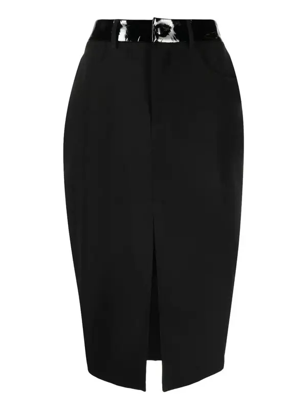 Liu Jo High-waisted Pencil Skirt - Black