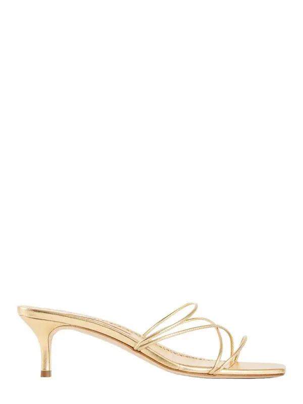 Manolo Blahnik Ninfea Open-toe Sandals - Nude
