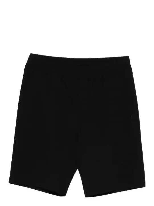 Karl Lagerfeld Embroidered Elasticated Shorts - Black