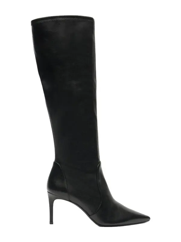 STUART WEITZMAN Knee High Stiletto Boots - Black