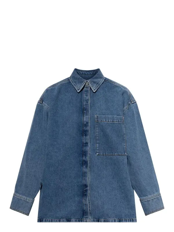 BY MALENE BIRGER Dea" Denim Shirt - Blue