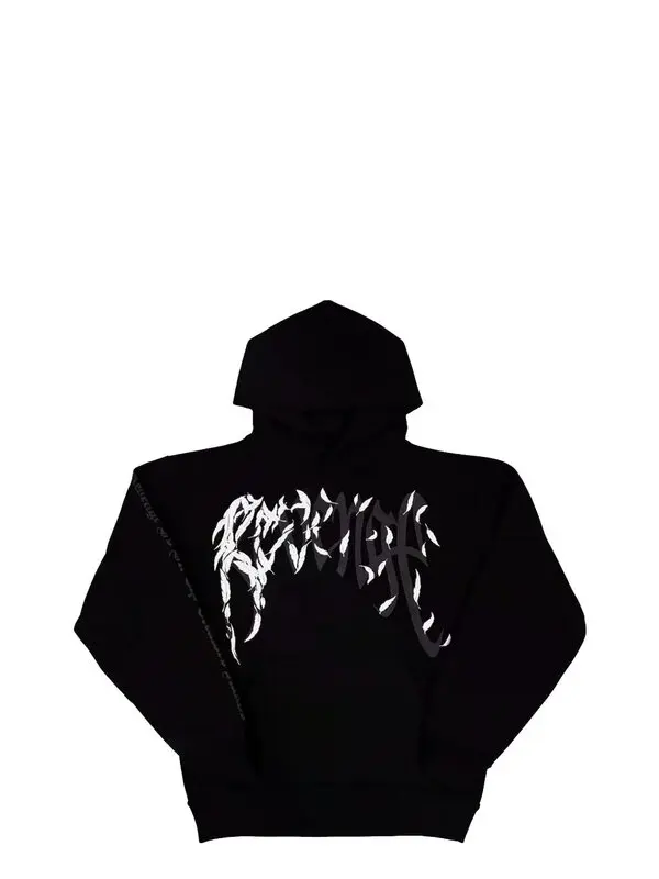 REVENGE X Juice Wrld Graphic-print Hoodie - Black
