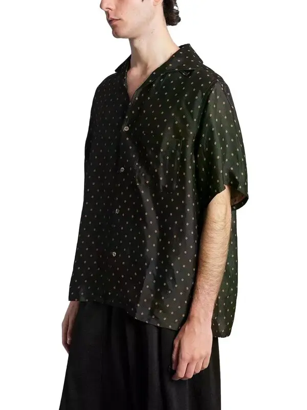 Needles Polka-dot Short-sleeve Shirt - Black