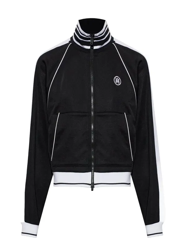 Amiri Stand-up Collar Sweatshirt - Black