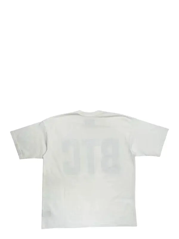 SATOSHI NAKAMOTO Slogan-print Short-sleeve T-shirt - White