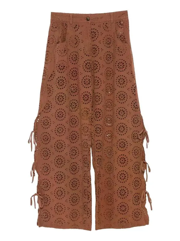 MC2 SAINT BARTH Kibi Sangallo Trousers - Brown