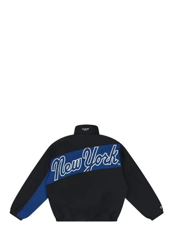 Aimé Leon Dore X New York Mets Logo-print Jacket - Black