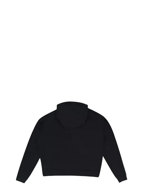 Rhude Logo Print Hoodie - Black