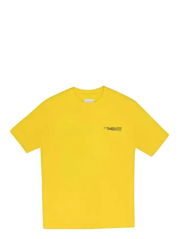 Aimé Leon Dore Q86 Car-print T-shirt - Yellow