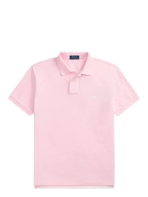Polo Ralph Lauren Pony Mesh Cotton Polo Shirt - Pink