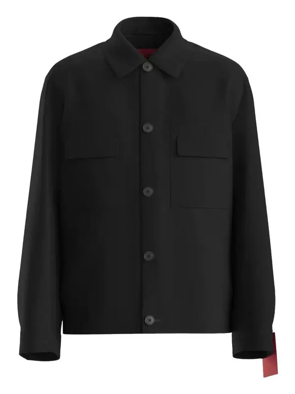Hugo Pocket Buttoned Jacket - Black