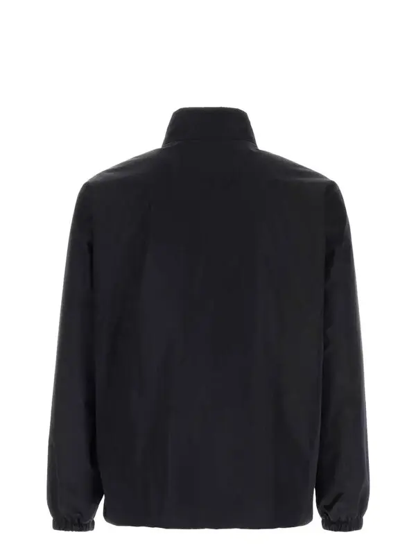 JIL SANDER Logo Zip-up Jacket - Black