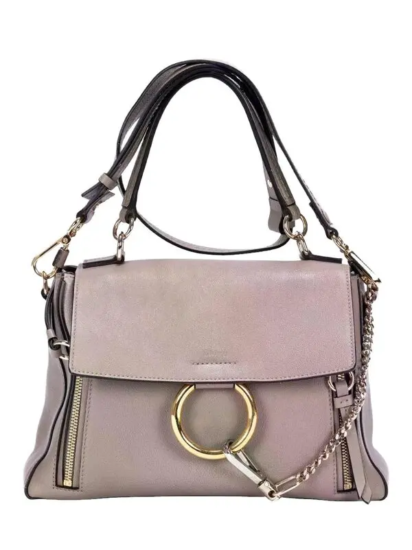 Chloé Faye Day Shoulder Bag - Grey