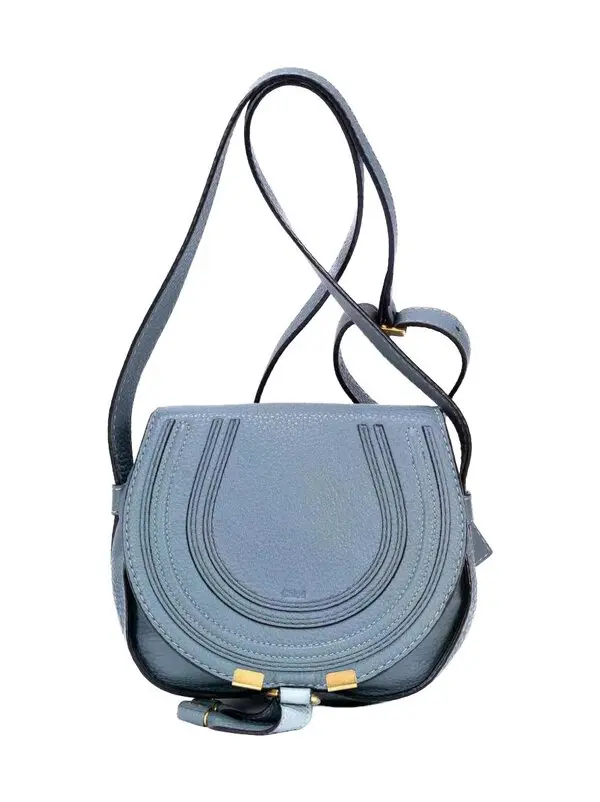 Chloé Marcia Shoulder Bag - Blue