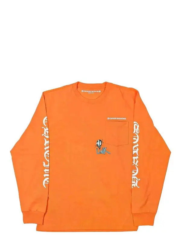 Chrome Hearts Printed Long-sleeve T-shirt - Orange