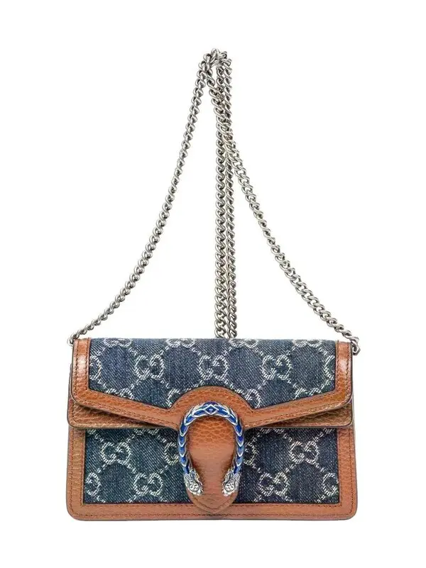 Gucci Dionysus Gg Crossbody Bag - Blue