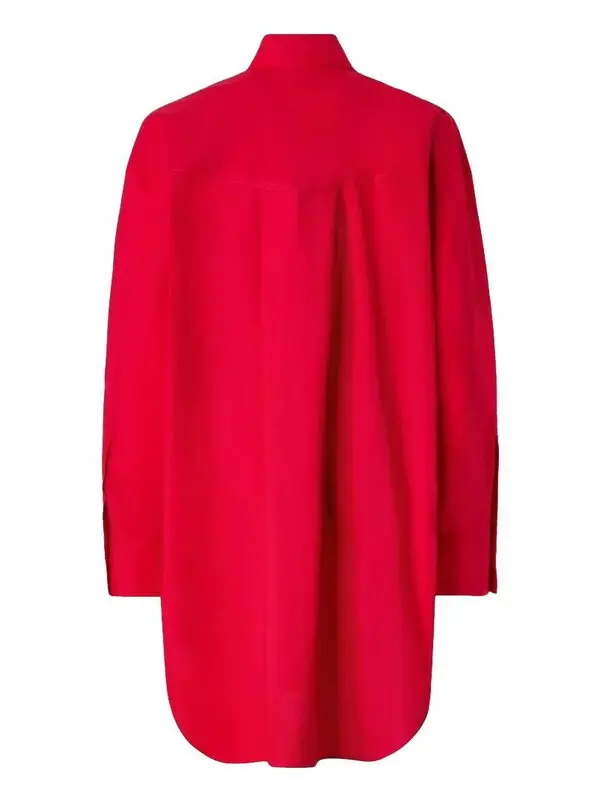 Pinko Fringe Detail Mini Dress - Red