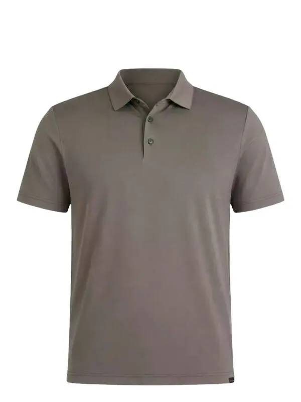 DIKTAT Short-sleeve Polo Shirt - Brown