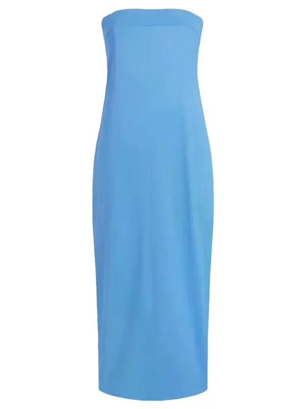 Another Tomorrow Cocoon Convertible Maxi Dress - Blue