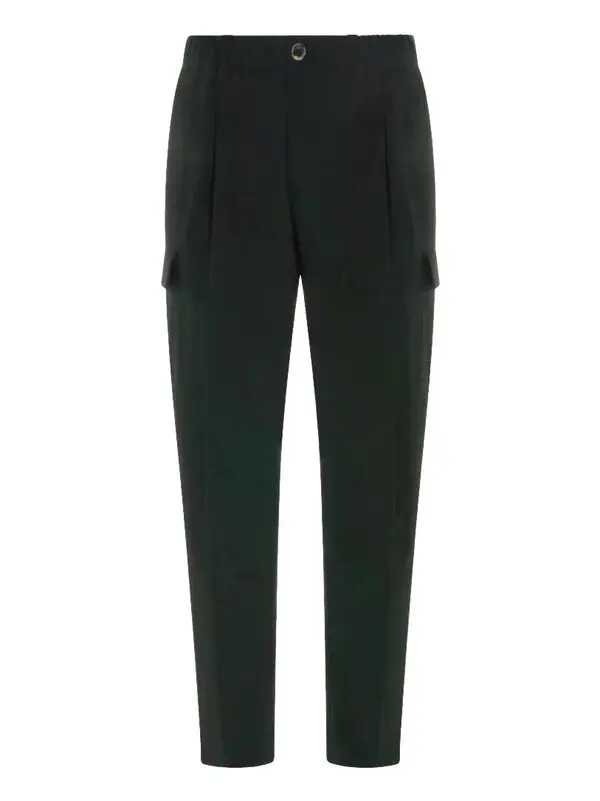 Herno Tapered Cargo Pants - Black