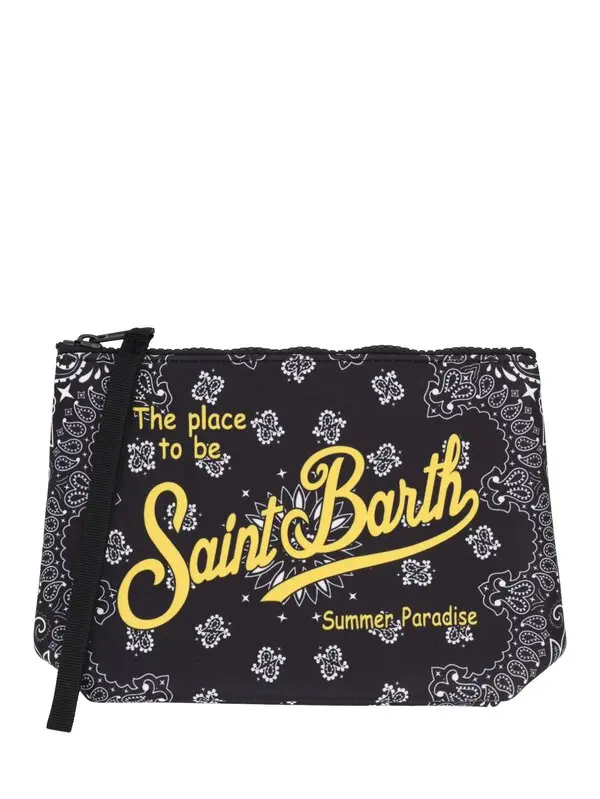 MC2 SAINT BARTH Pochette Aline - Black