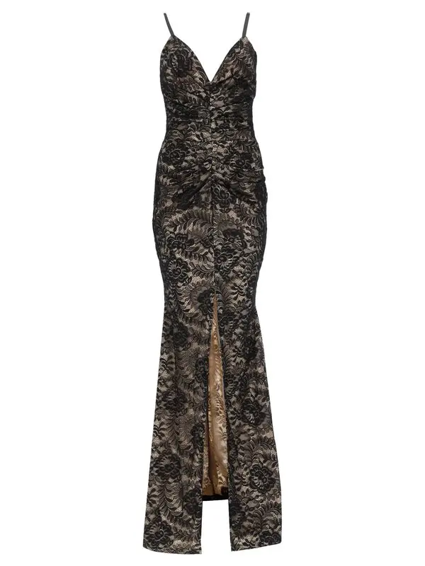 JOSHE Abito In Pizzo - Black