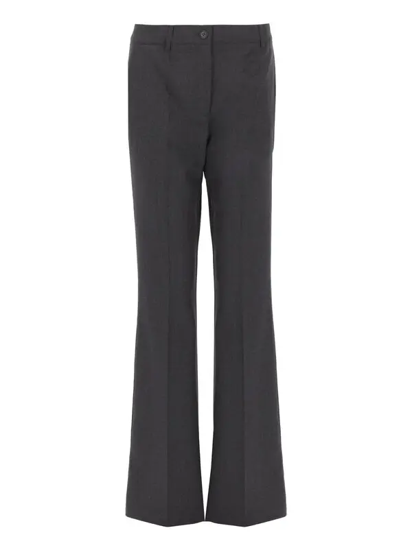 P.a.r.o.s.h Wool Trousers - Charcoal