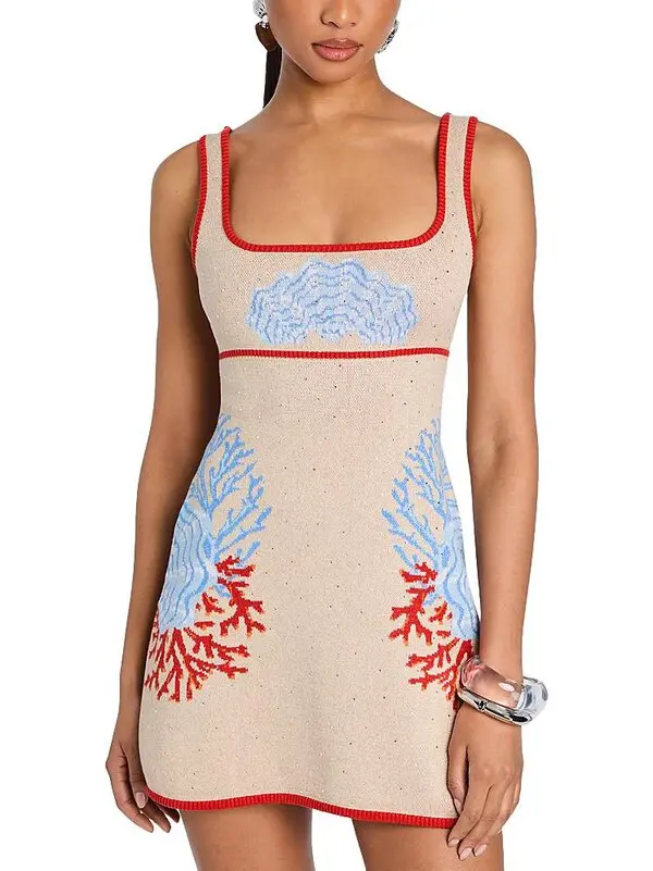 Retrofete Valcra Knit Dress - Sand Multi