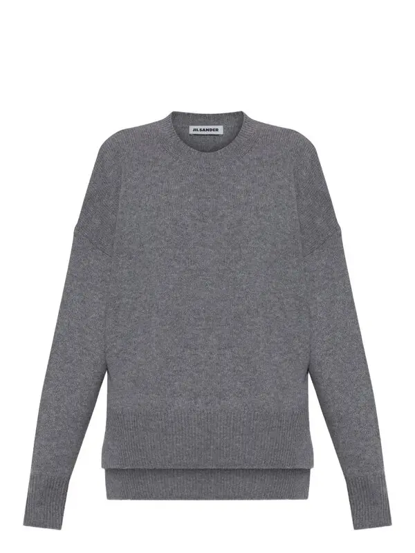 JIL SANDER Cashmere Crewneck Sweater - Grey