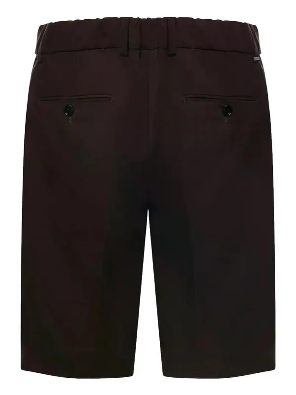 BE ABLE Tailored Trousers With Elasticated Waistband - Brown