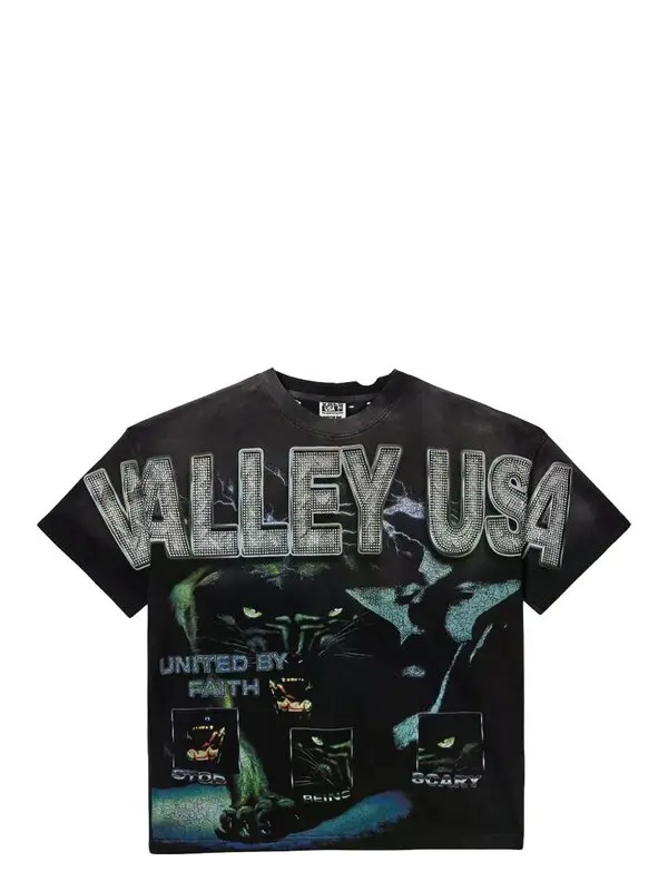VALE FOREVER Crew-neck T-shirt - Black