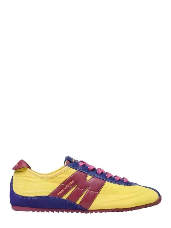 Marc Jacobs 400 Bleecker Runner Lace-up Sneakers - Yellow