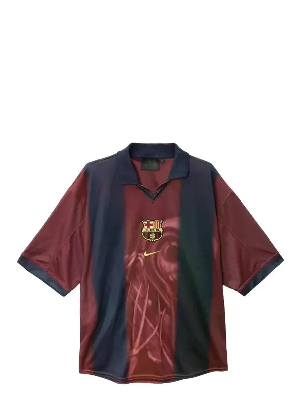 TRAVIS SCOTT X Nike Fc Barcelona Home Skeleton T-shirt - Red