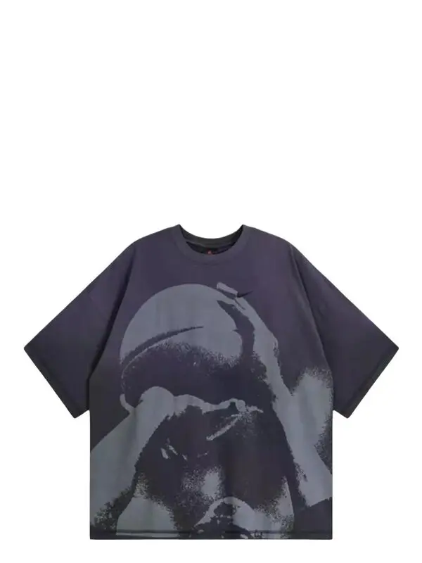 JORDAN Graphic-print Short-sleeve T-shirt - Grey